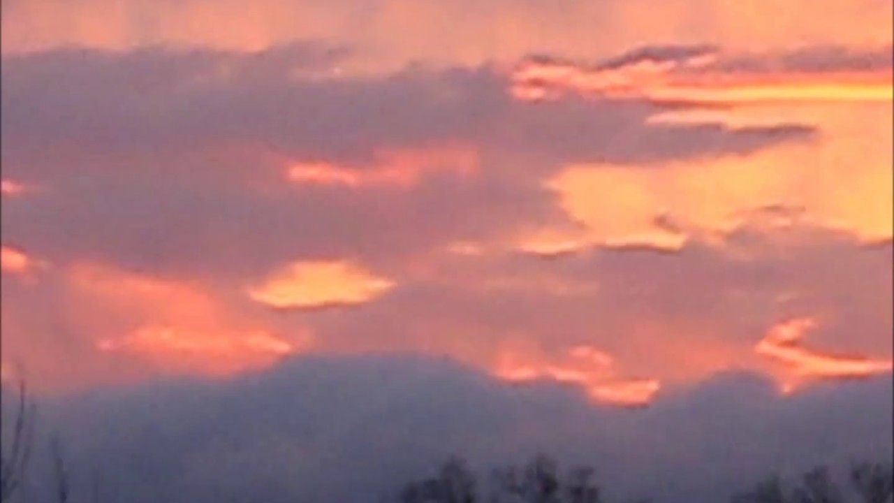 Amazing Sunset In Asheville NC!! - YouTube