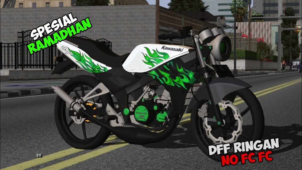 (SHARE) KAWASAKI NINJA SS STRIPING API HIJAU SEPESIAL MENYAMBUT BULAN ...
