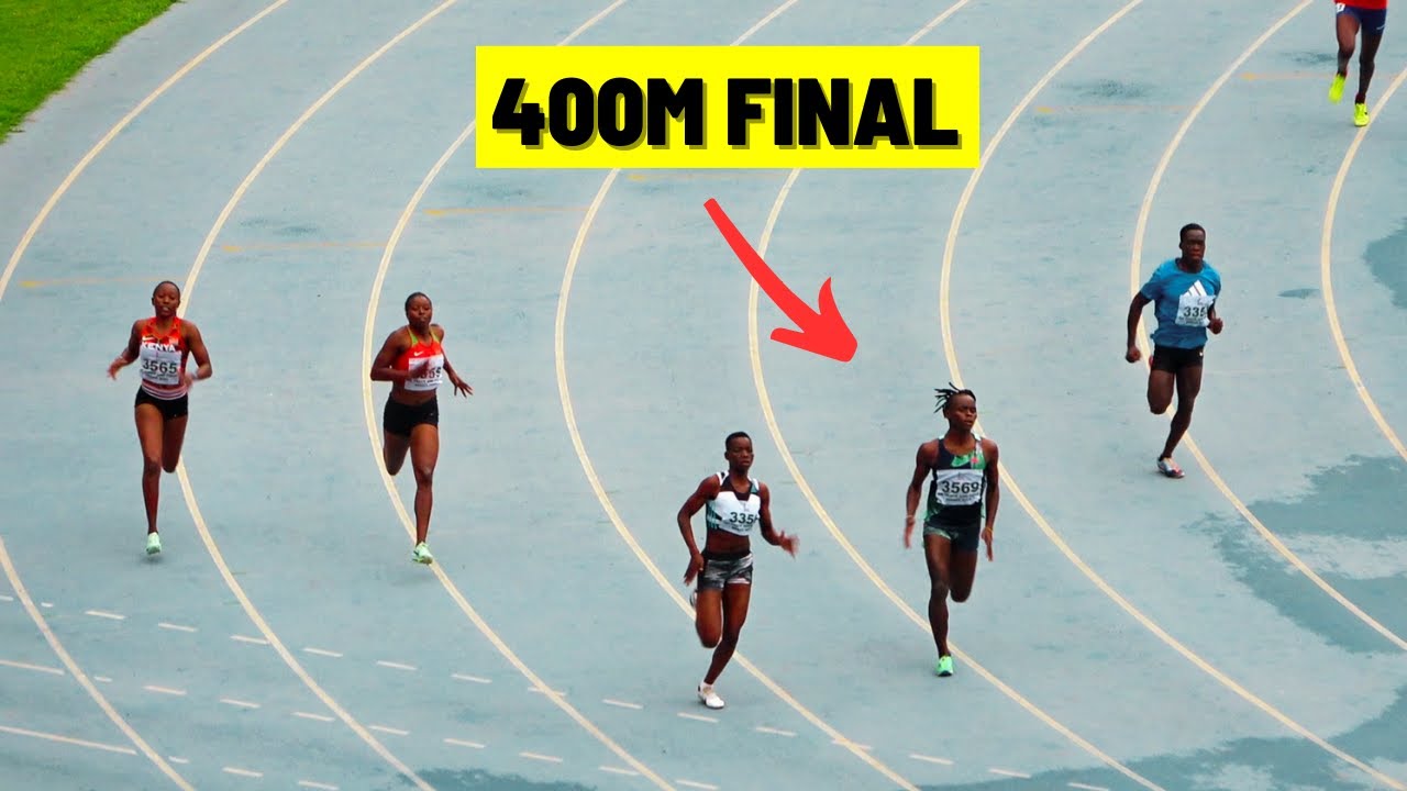 Women's 400m Final Clash | AK Track and Field Meet 2023 - YouTube
