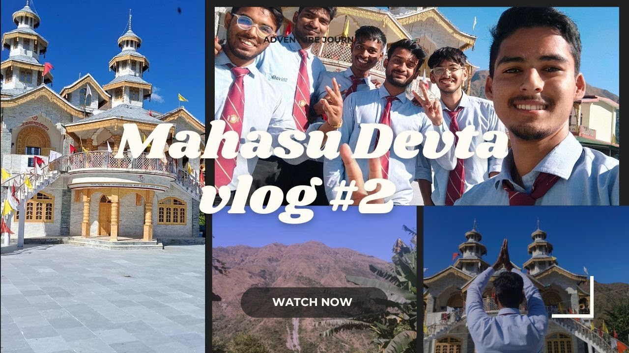 Mahasu Devta Temple kai Darshan Ho gye 😲 || Travel Vlog #college #temple #dehradun #shorts # ...