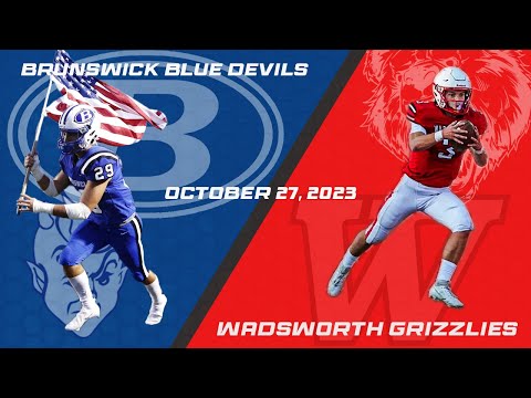 OHSAA Varsity Football - Brunswick Blue Devils at Wadsworth Grizzlies ...