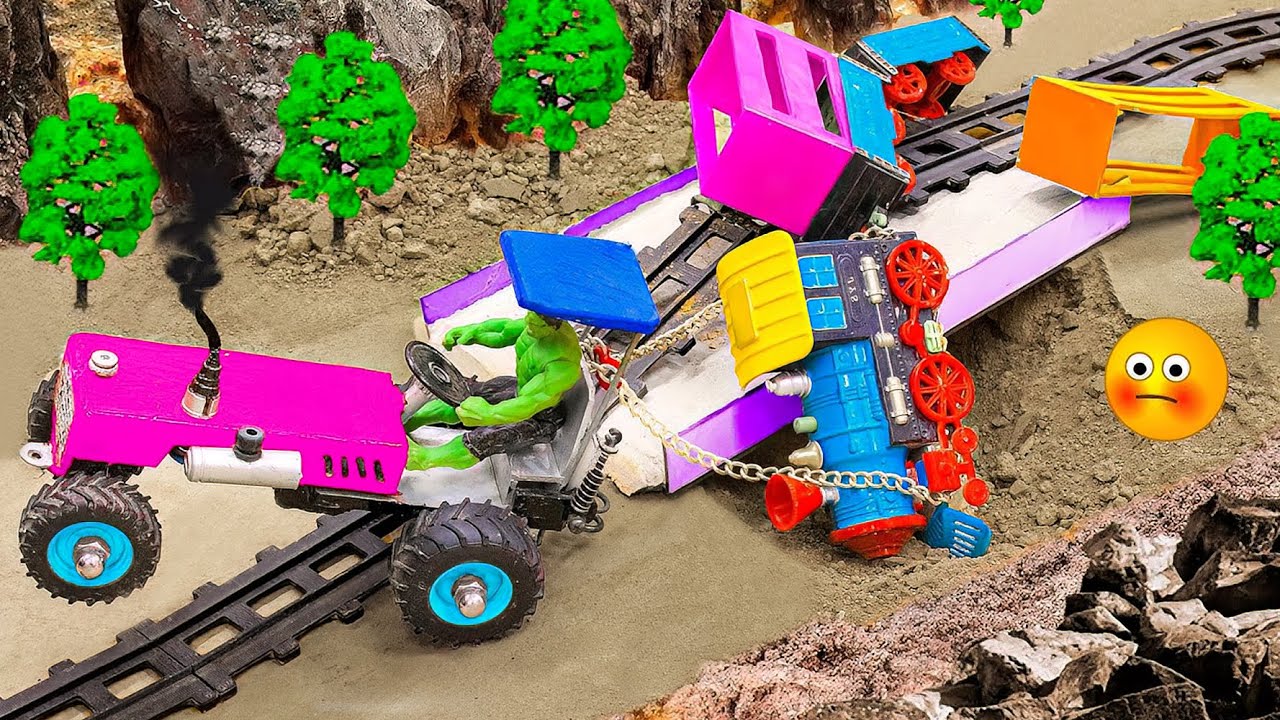 Diy tractor making tractor with trailer to transport cows P4 | diy ...