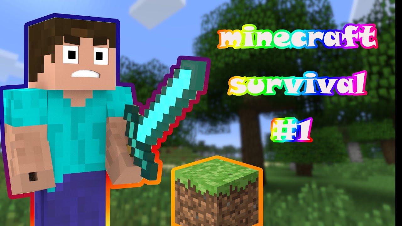 Minecraft Survival 1. bölüm - YouTube