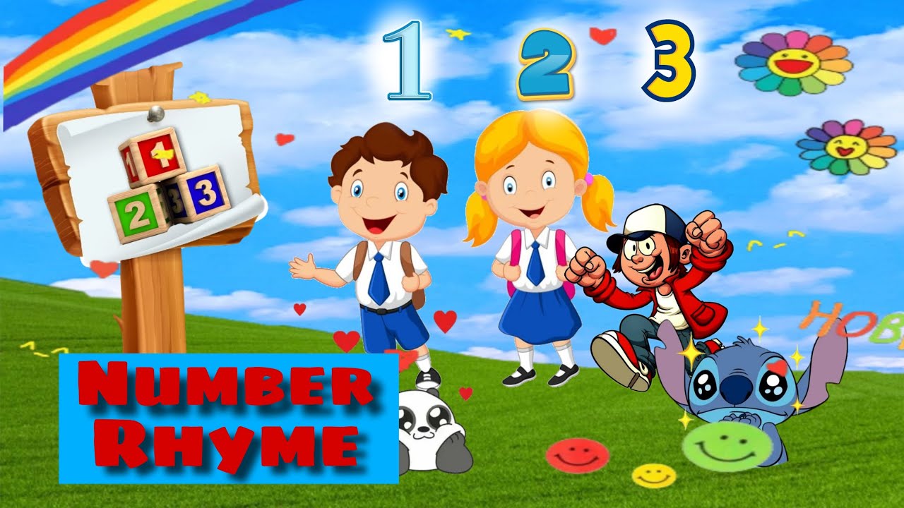 Number Rhyme Song │Kiddie World - YouTube