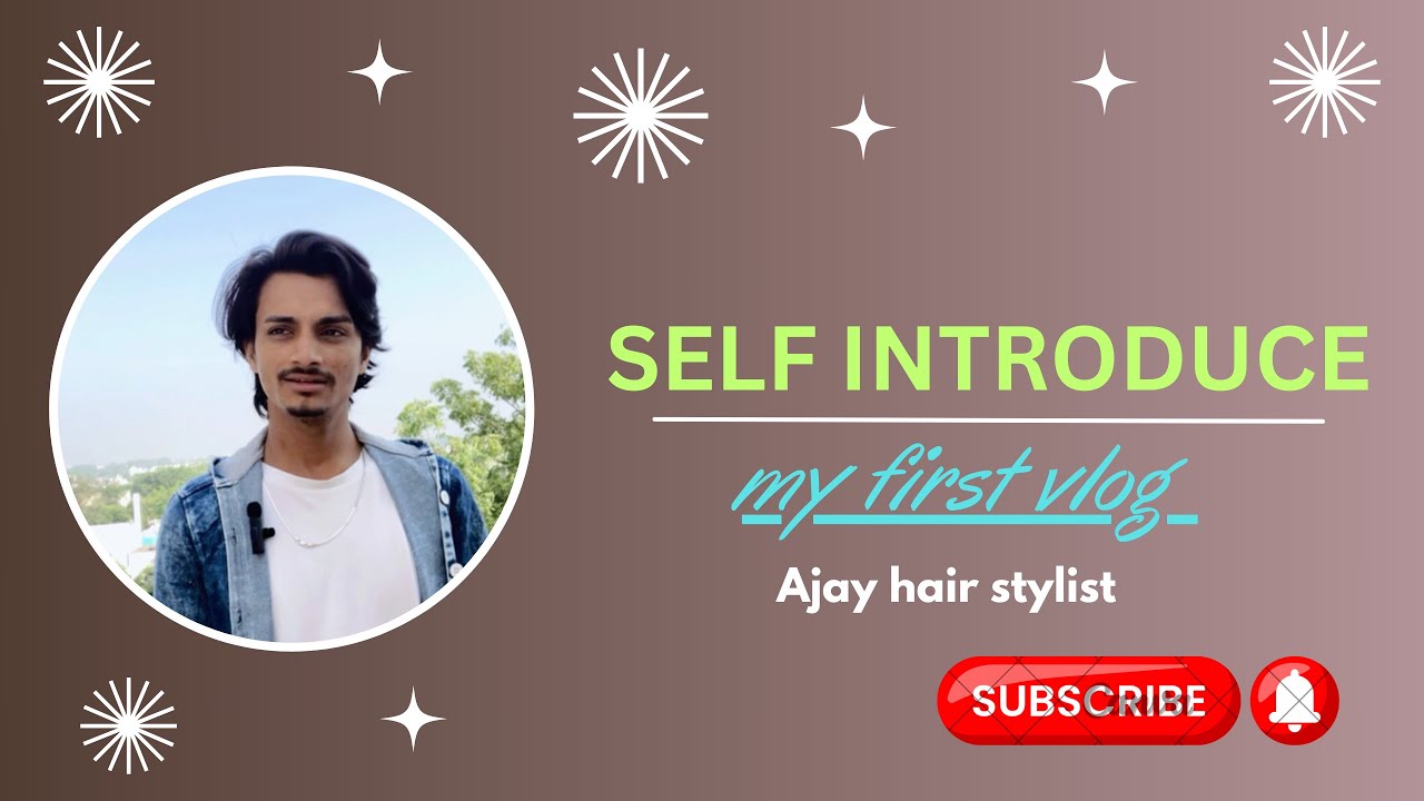 Self introduce - YouTube