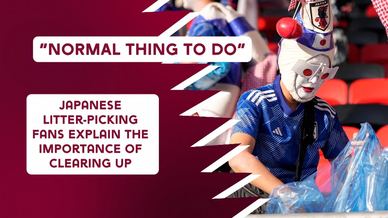 Japanese litter-picking fans explain the importance of clearing up ...
