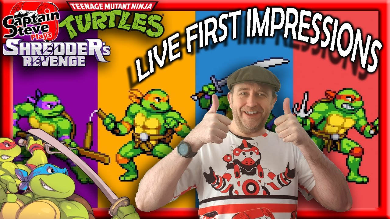 Teenage Mutant Ninja Turtles Revenge Of Shredder 1st Impressions Live ...