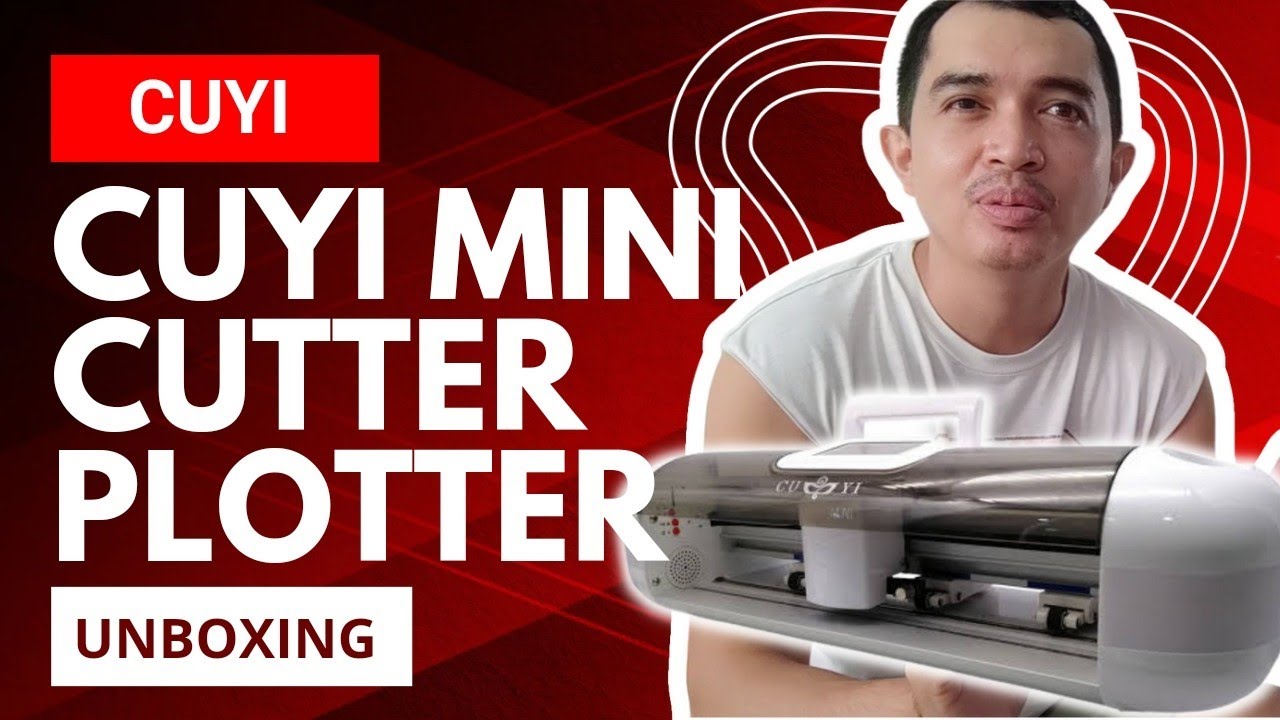 Cuyi Mini Cutter Plotter Unboxing | Digital Printing Business Beginners ...
