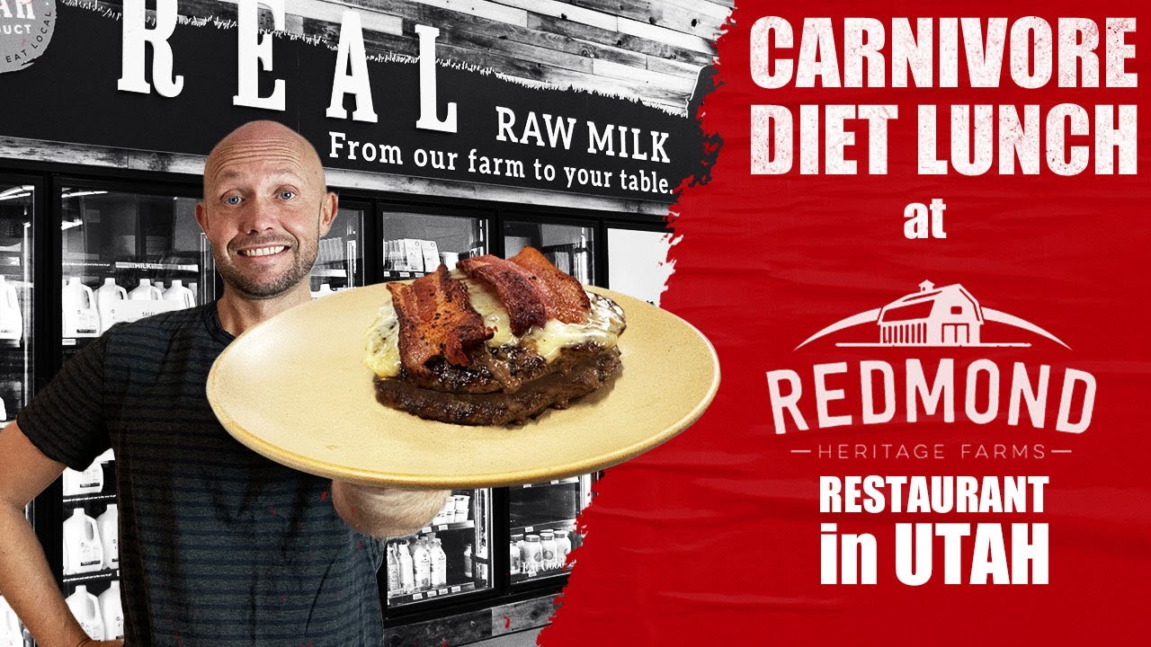 Carnivore Diet Lunch at Redmond Heritage Farm Kitchen Restaurant | Utah ...