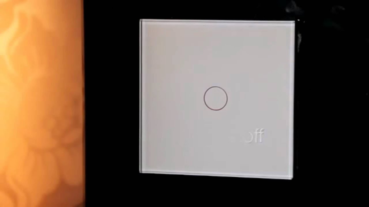 GALAXY Series Touch Screen WIreless Remote Switch - YouTube