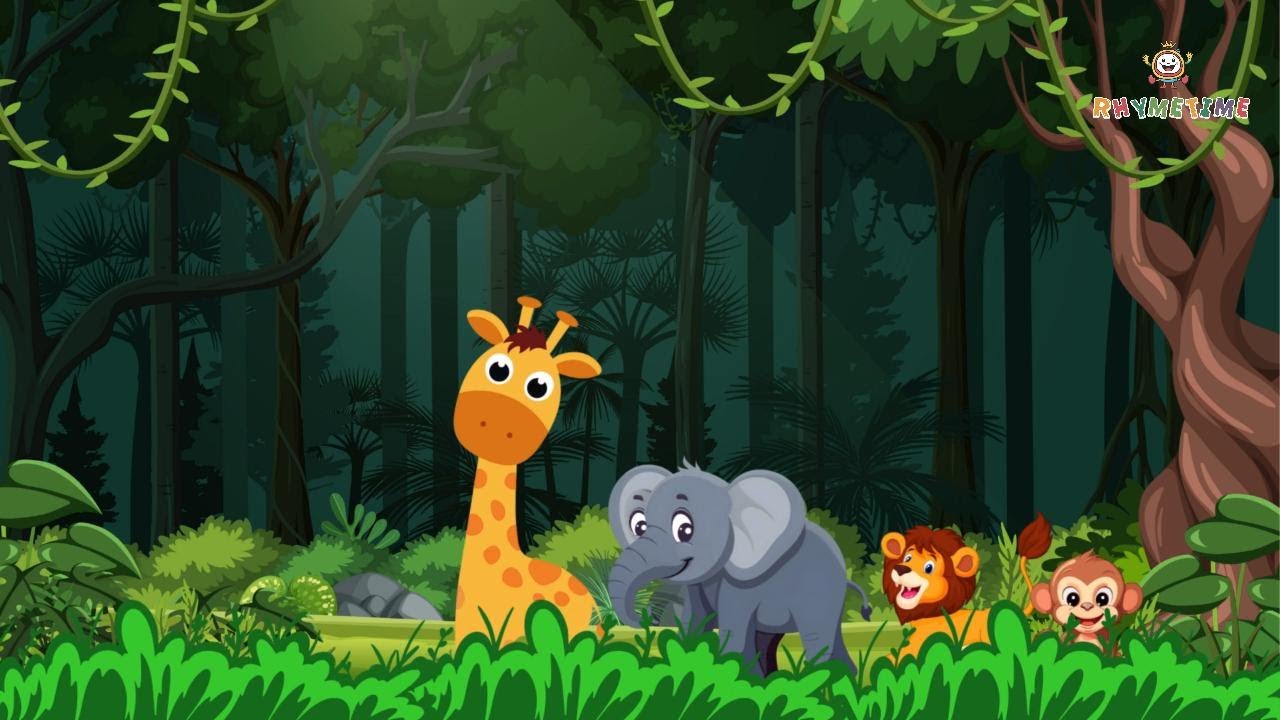 The Animal Parade Song || Nursery Rhyme & Song for Kids || ‪@RhymeTimee ...