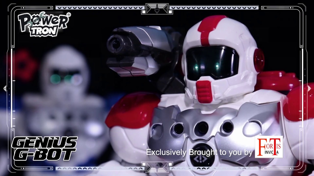 Power Tron Genius G-Bot - YouTube