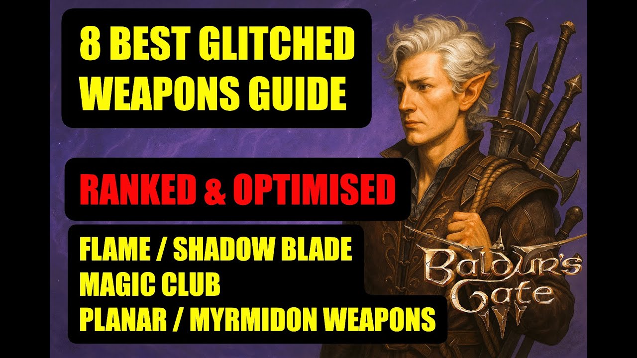 BG3: 8 OP Glitched Weapons for Patch 8 – Ranked & Explained - YouTube