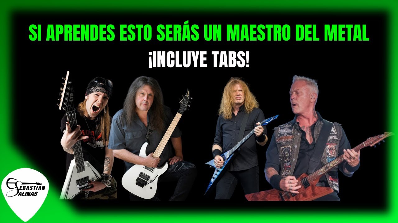 Rutina de Guitarra Rítmica en Metal | 16 Ejercicios Poderosos - YouTube
