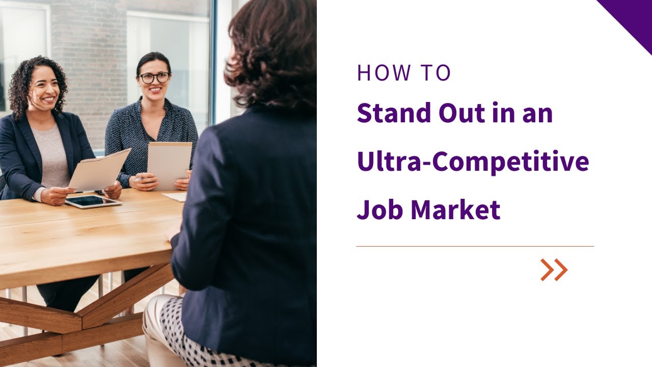 How to Make Your Mark in a Crowded Job Market - YouTube