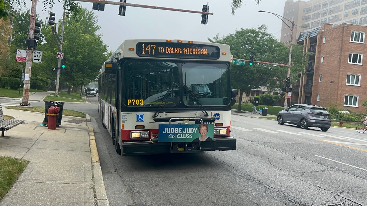 CTA Bus 147 Outer Dusable Lake Shore Express From Jarvis To Lake CTA ...