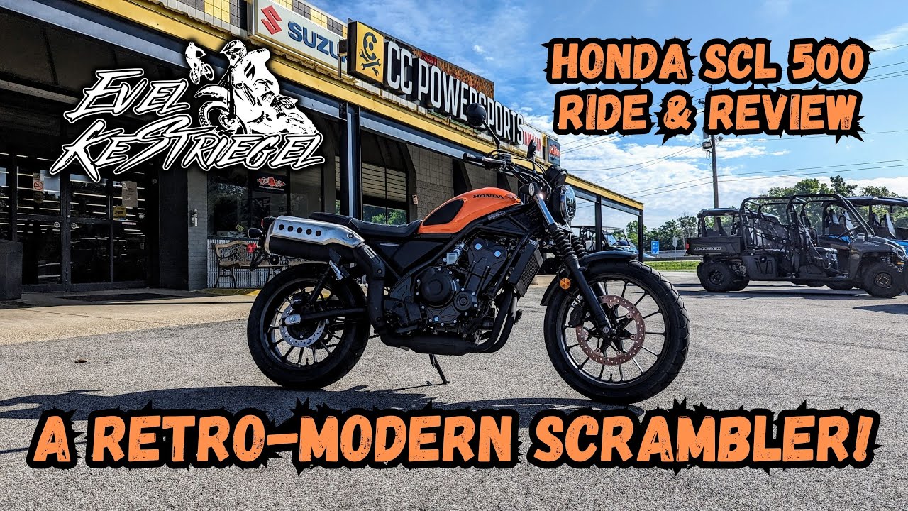 I Ride the 2023 Honda SCL500 Scrambler! - YouTube