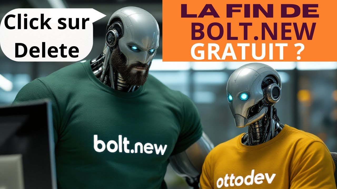 la fin de BOLT.NEW gratuit en local (oTToDev) ? bolt.diy ; open source...vraiment ? - YouTube