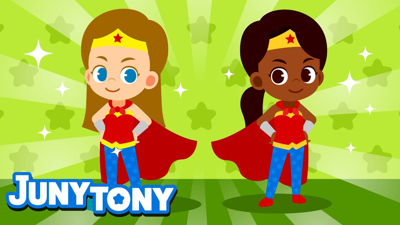 My Superhero Mommy | Family Songs for Kids | Preschool Songs | JunyTony ...