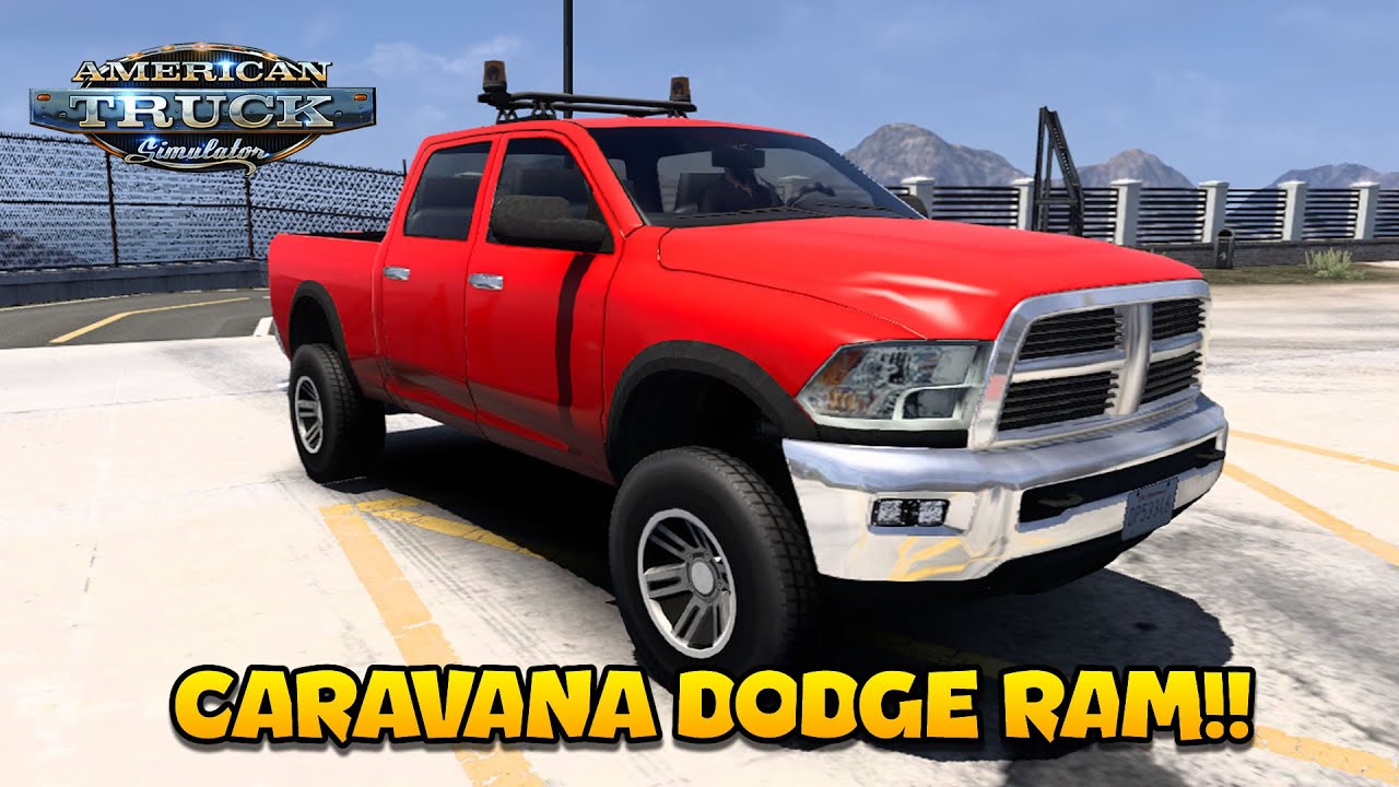 🔥CARAVANA DE DODGE RAM POR MOUNTAIN ROADS! ATS 1.49 #ats - YouTube