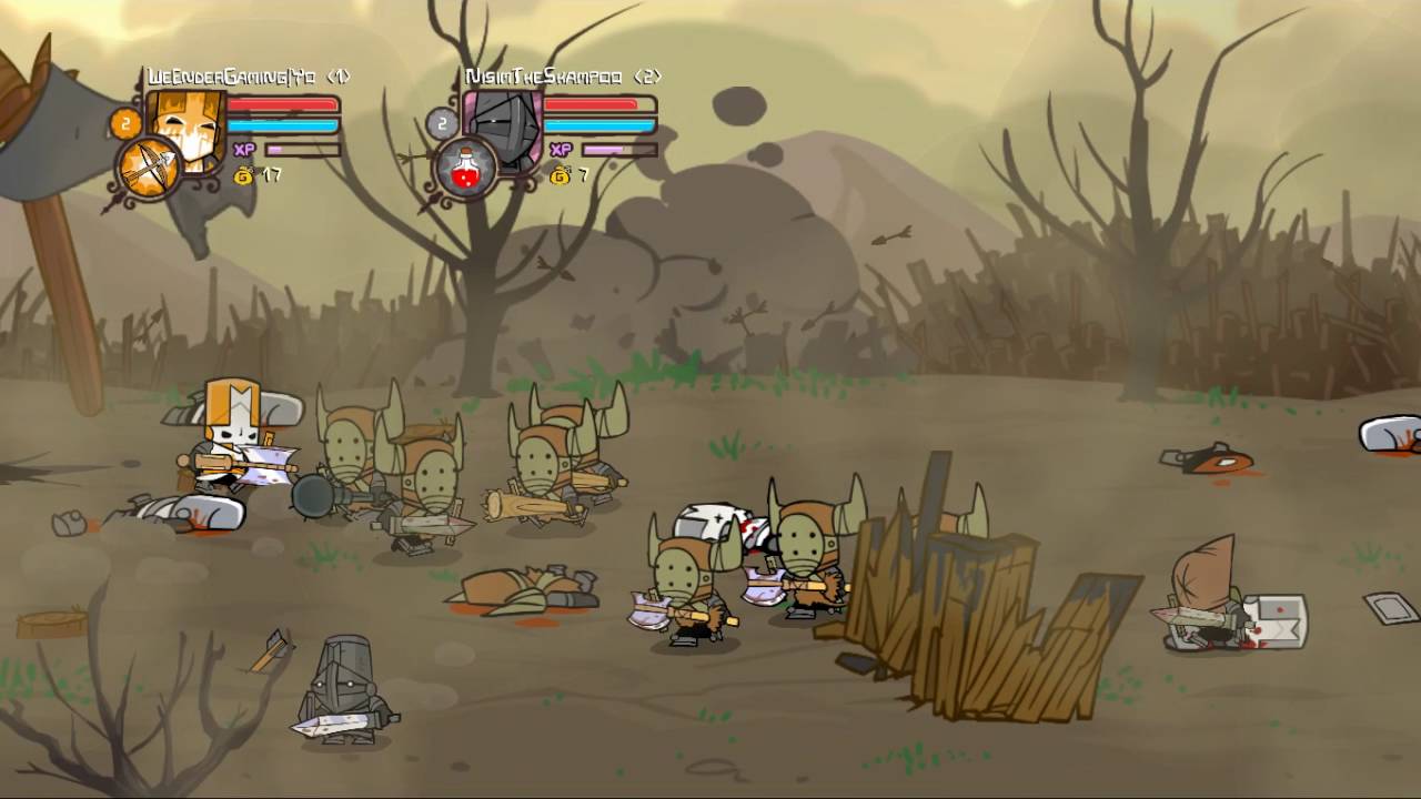 castle crashers multiplayer #1 fps drop - YouTube