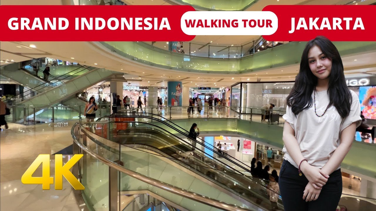 🇮🇩 GRAND INDONESIA West Mall Tour - Jakarta City 2023 - Indonesia [4K ...