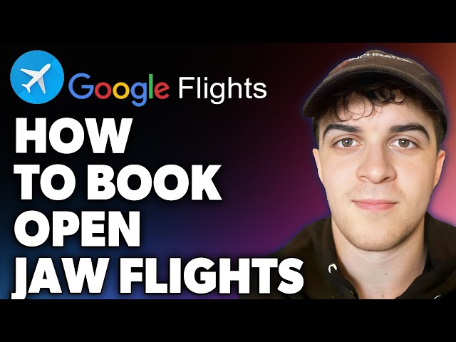 Open Jaw Airline Ticket