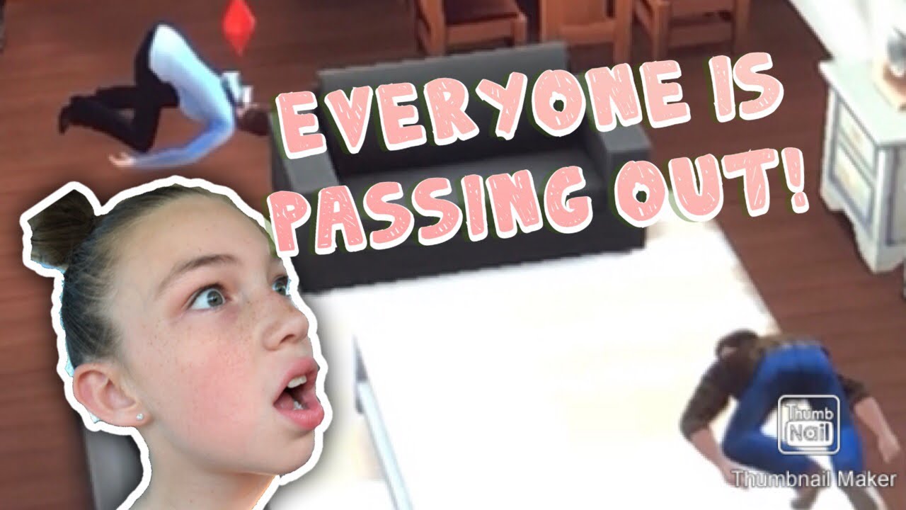 Everyone is passing out! | The Sims 4 - YouTube