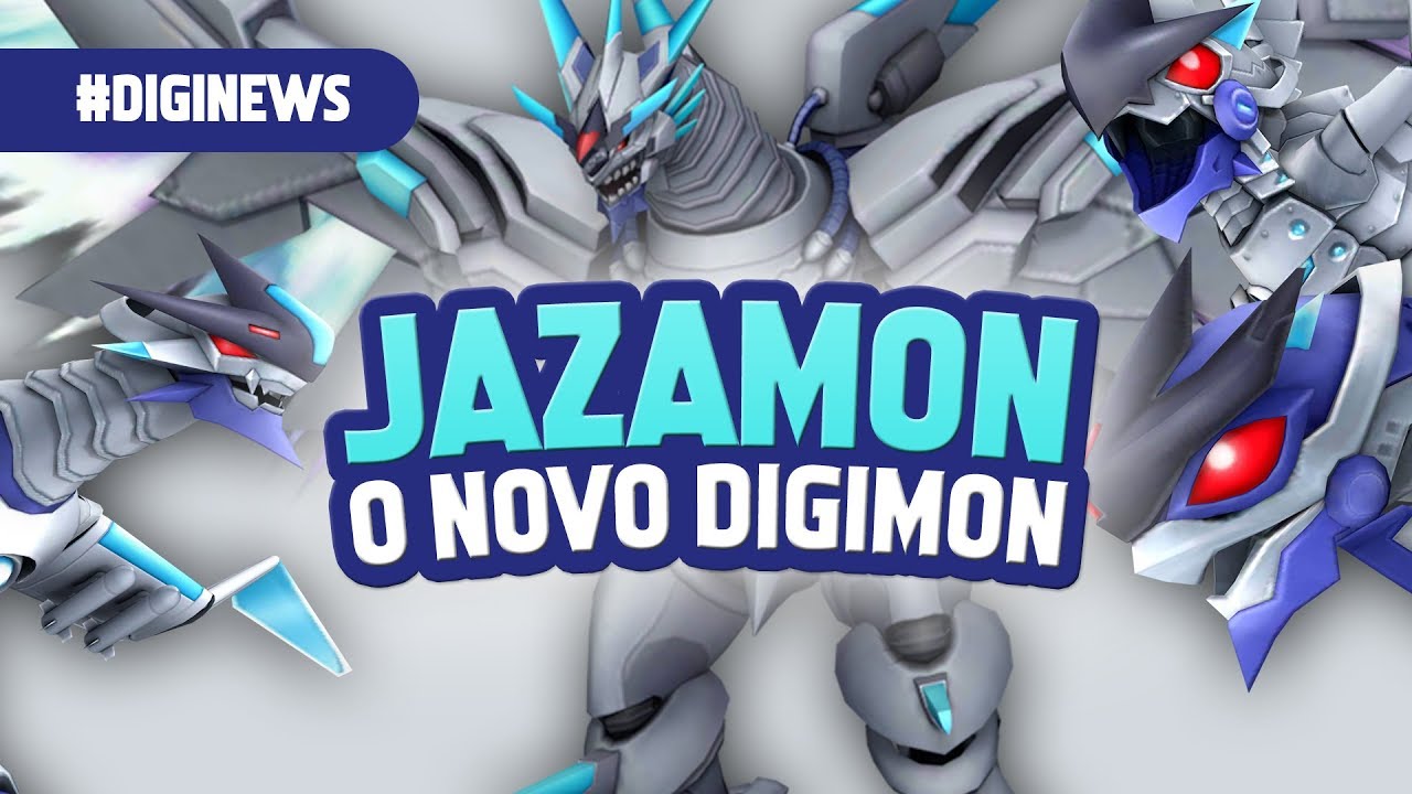 Jazamon: Conheça o novo Digimon - YouTube