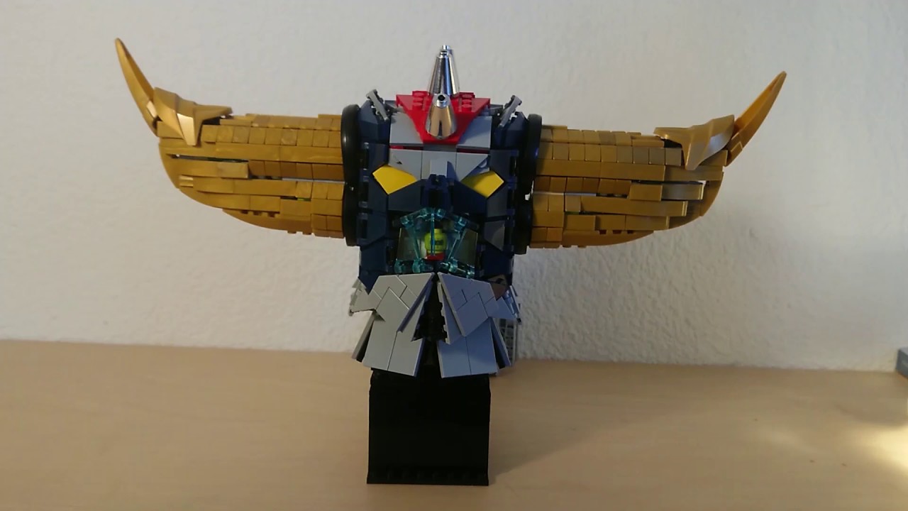 LEGO IDEAS - GOLDORAK / GRENDIZER HEAD - YouTube