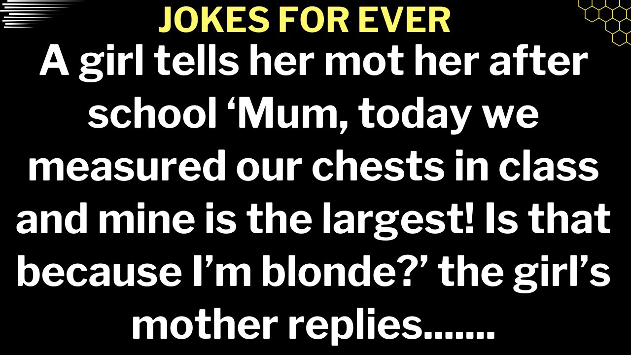 New Jokes🤣 | A girl tells her mot her after school ‘Mum, today we ...