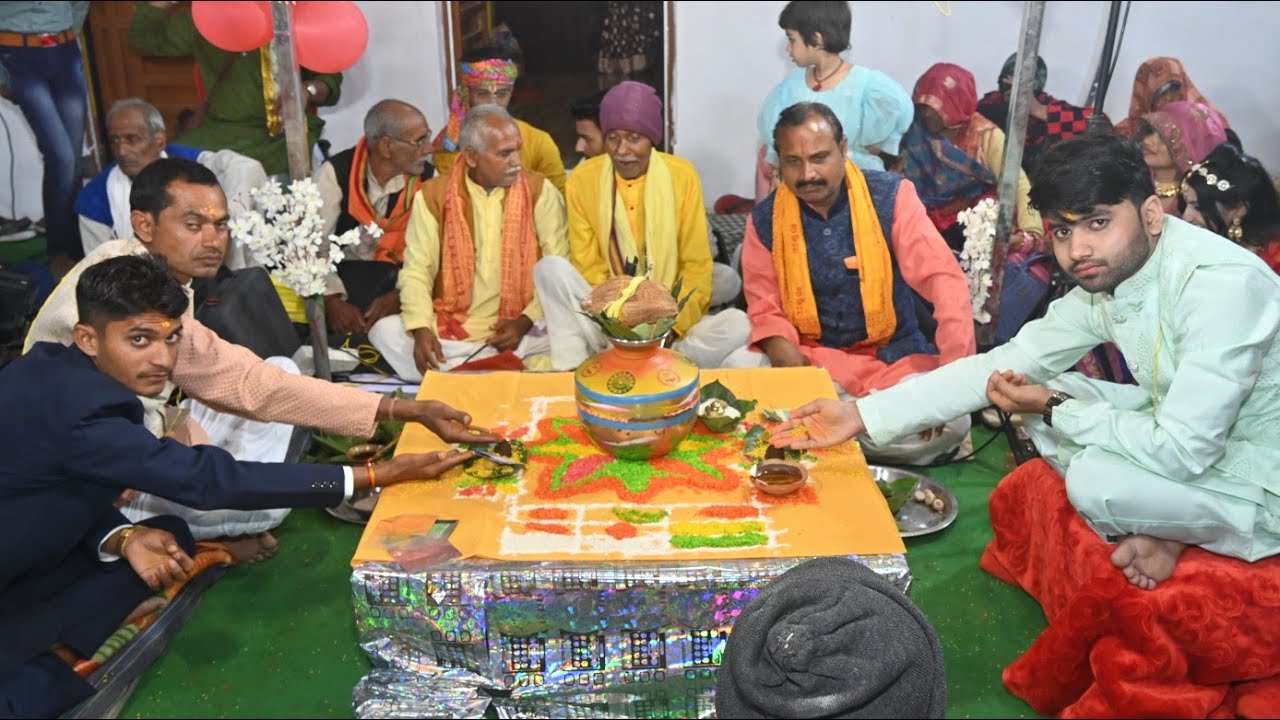 Tilak function // Sanjeev & Sakshi Wadding | Pujya Sanjeev Mishra Jee ...