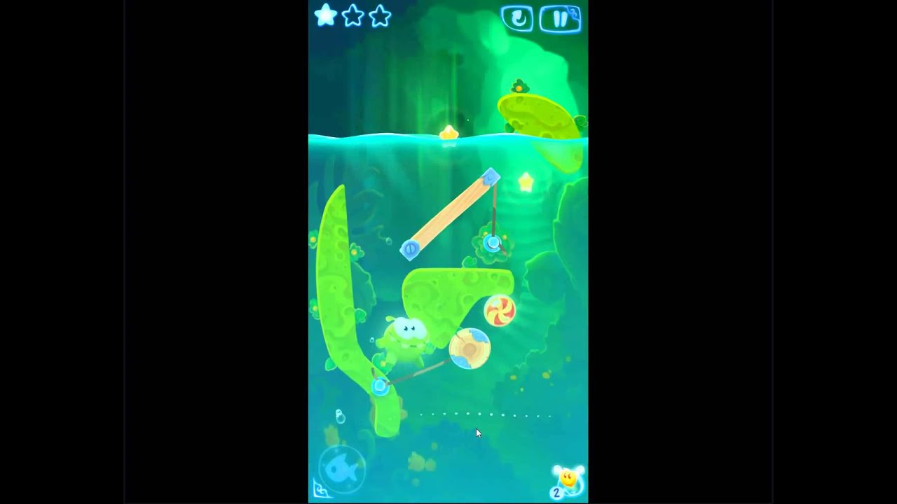 Cut the rope Magic level 4-3 Walkthrough (3 stars) - YouTube