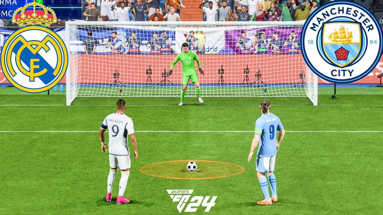 FIFA 24 | REAL MADRID VS MANCHESTER CITY | UCL FINAL | MBAPPE VS ...
