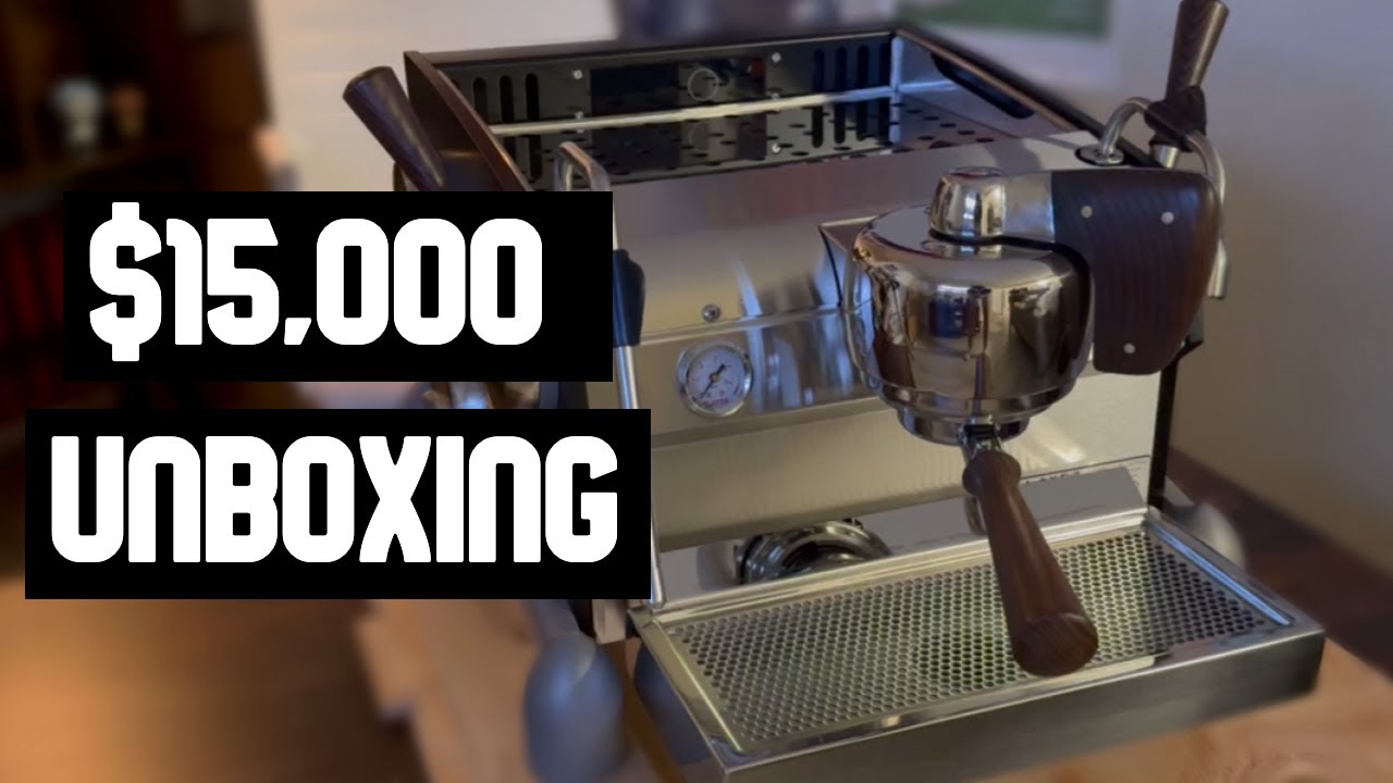 Unboxing My $15,000 Slayer Espresso Machine - YouTube