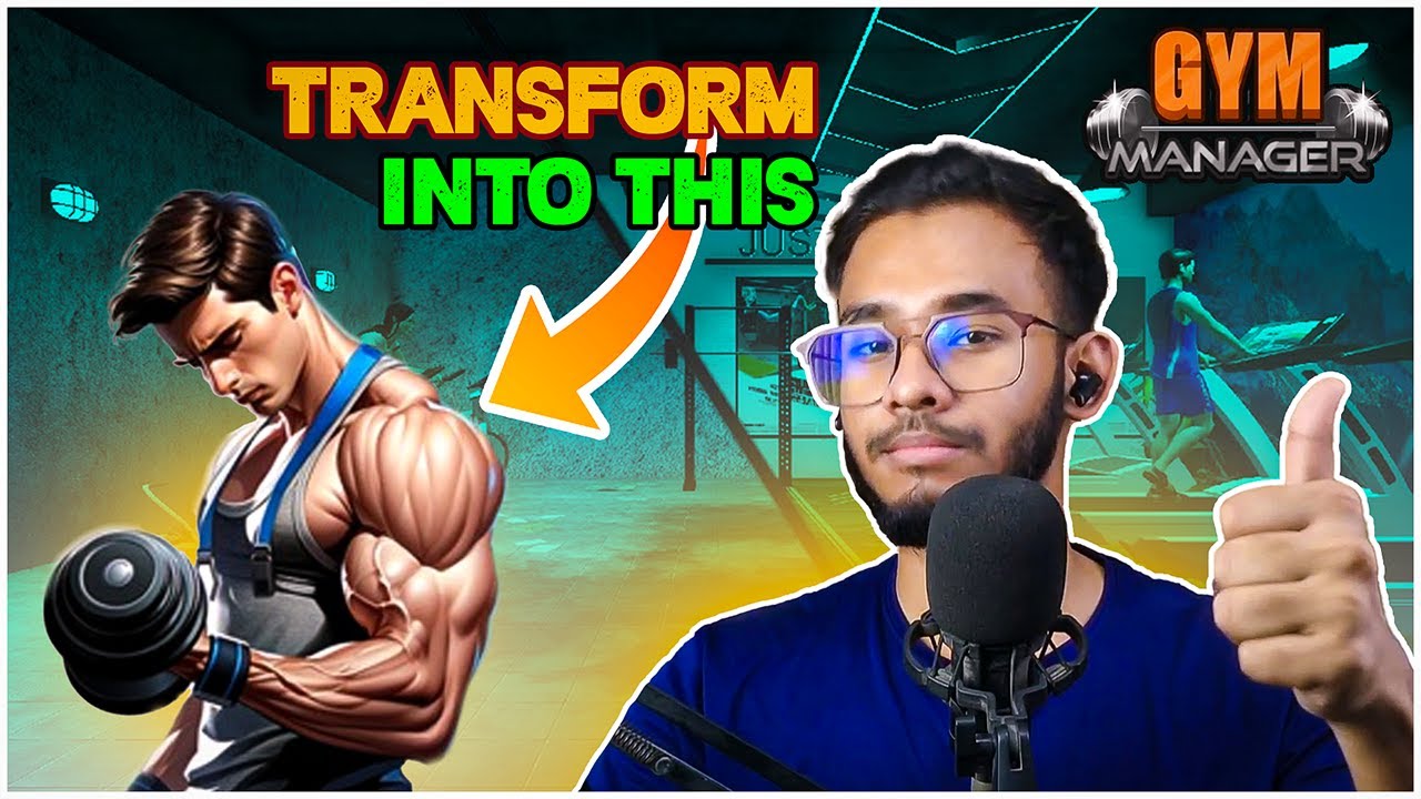 From Noob to Pro? First time in GYM || Gym Manager Gameplay - YouTube