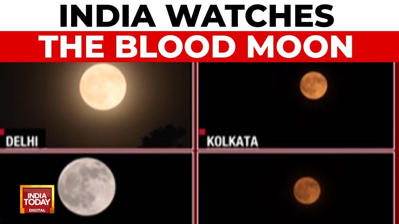 Total Lunar Eclipse 2025: India Witnesses Blood Moon Amidst New Leaps ...