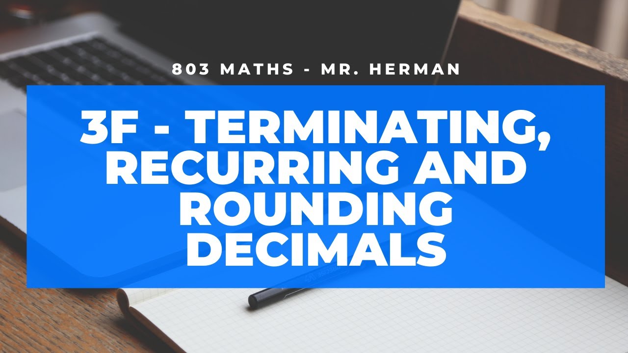 Year 8 - Fractions, Decimals and Percentages - 3F - Terminating ...