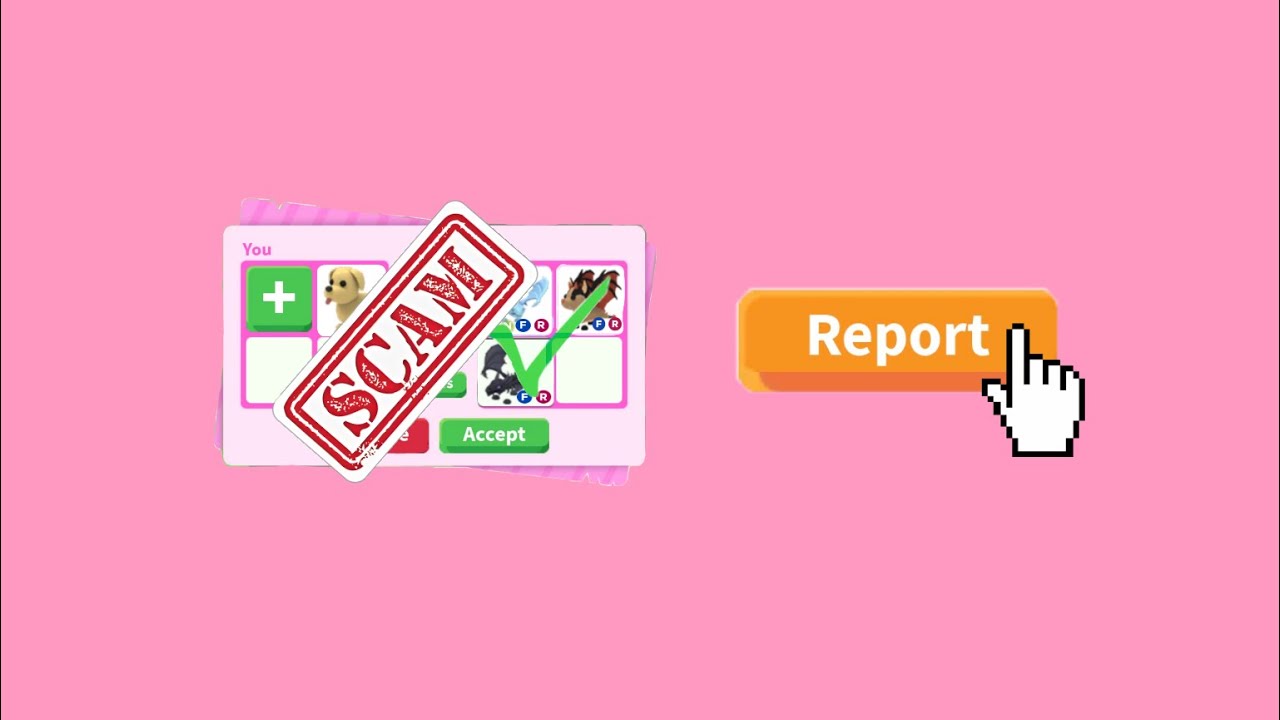 TRYING SCAM GAMES IN ADOPT ME! - YouTube