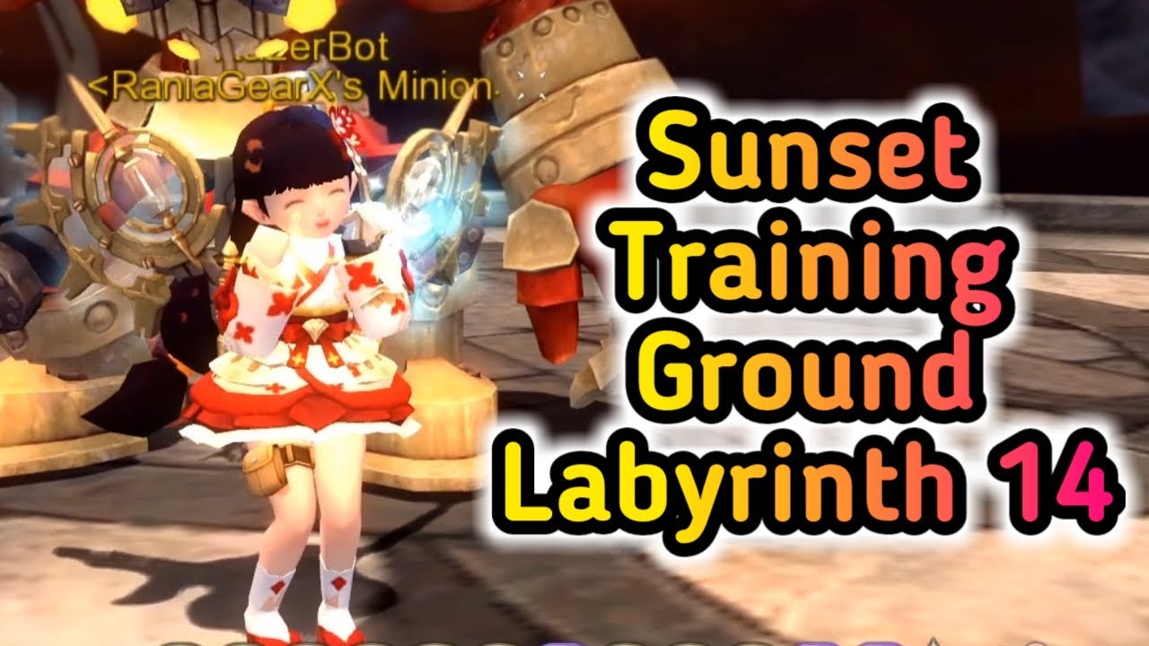 "Butler Ogre" Shooting Star Lab 14 Sunset Training Ground - Dragon Nest ...