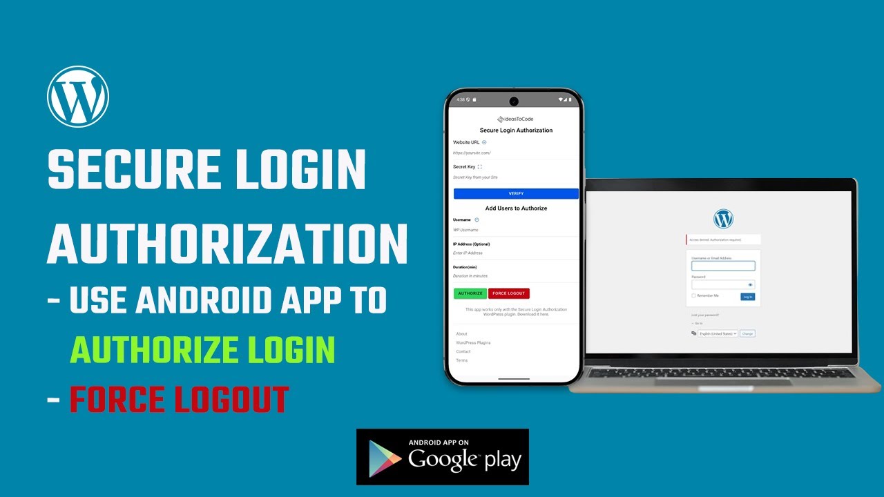 WordPress Plugin: Protect WP Login with a mobile App | Secure Login Authorization - YouTube