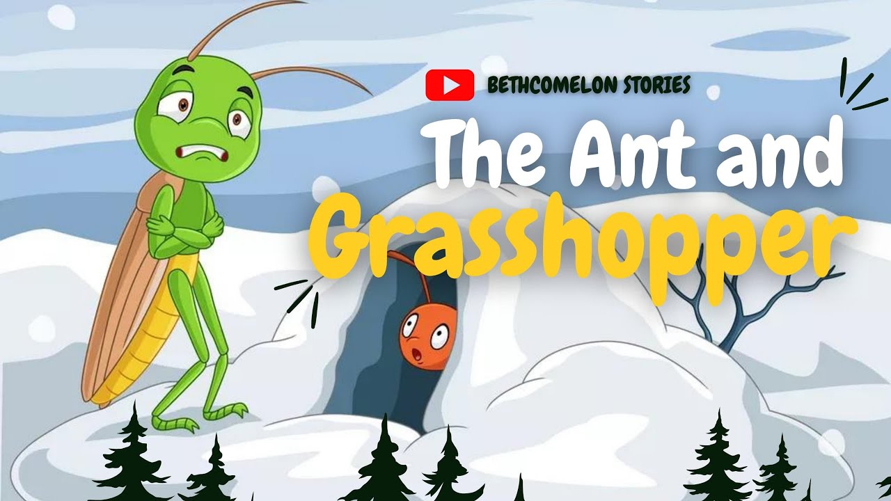 Ant and Grasshopper | Tales By Moonlight | Bed Time and Kids Folktale ...