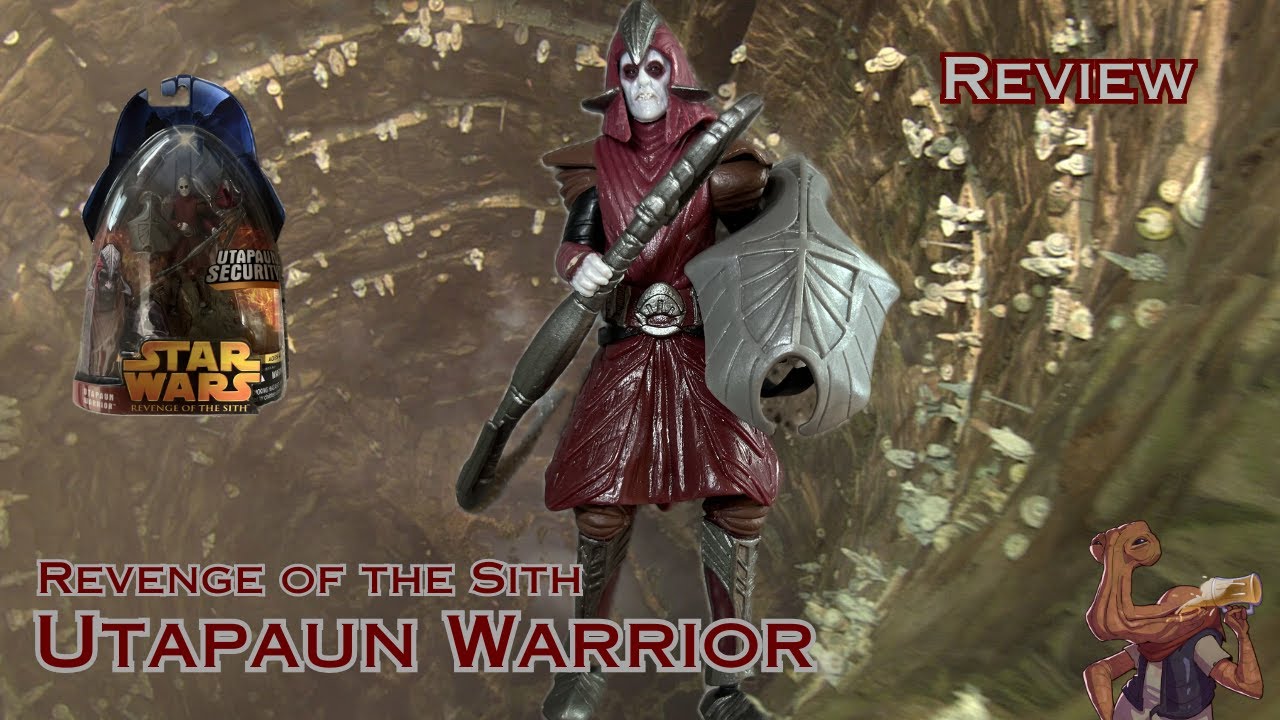 Utapaun Warrior Star Wars Action Figure Review - YouTube