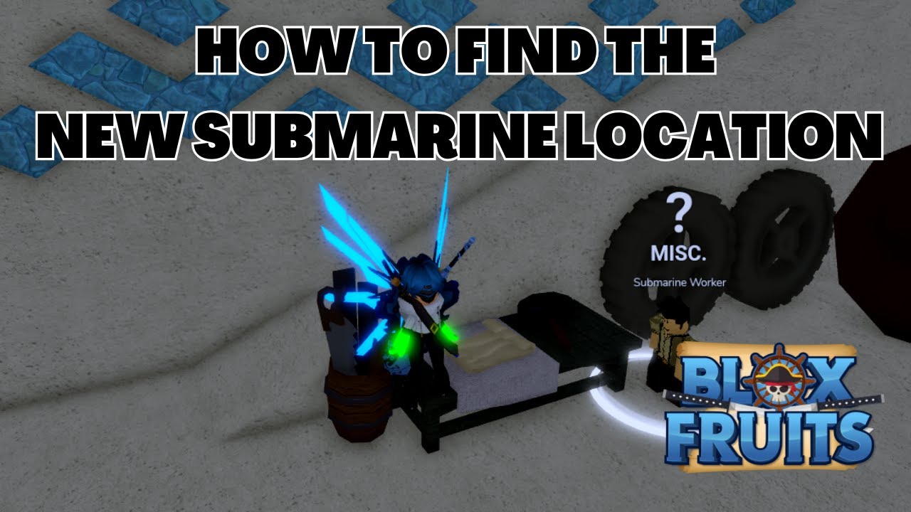 How to Find The New Submarine Location In Blox Fruits - YouTube