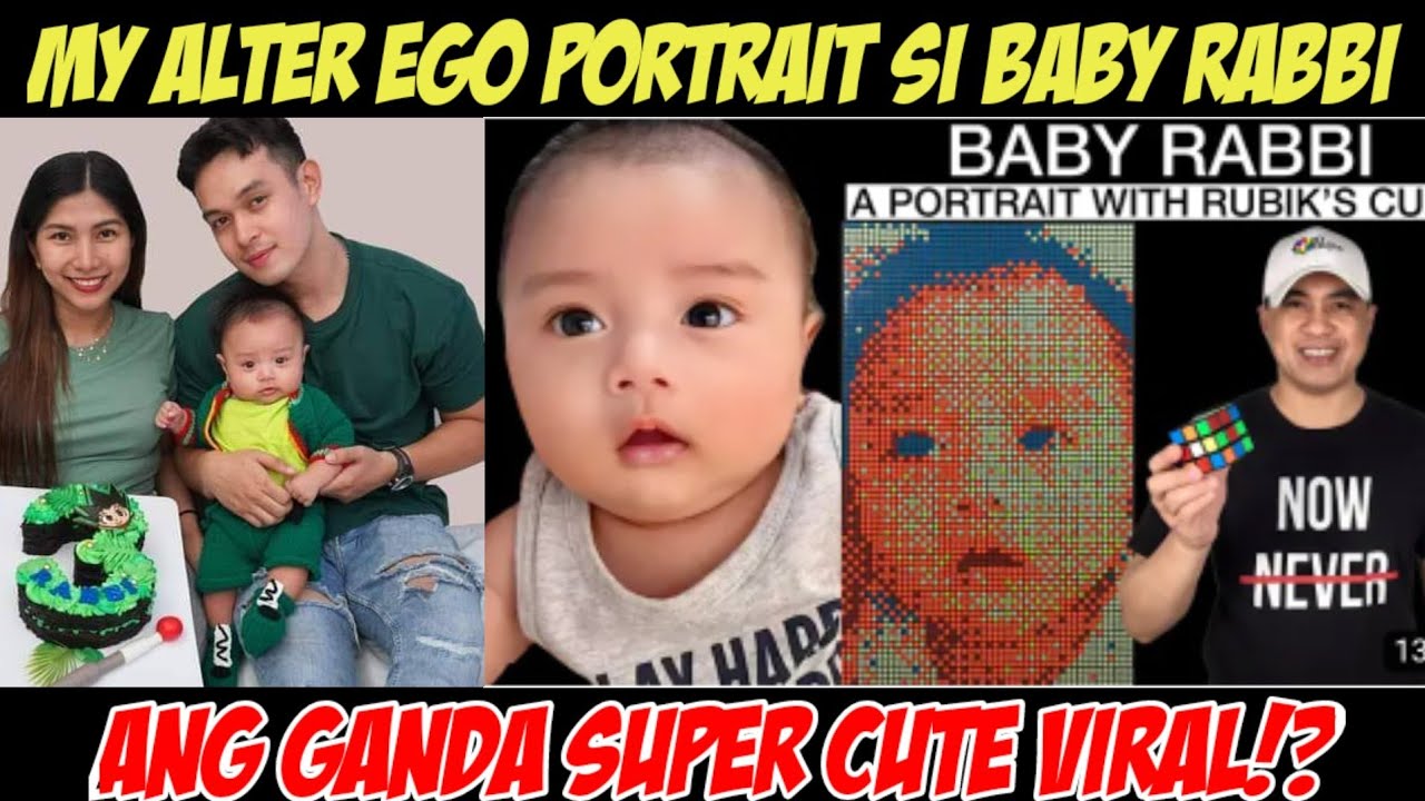 MY ALTER EGO PORTRAIT SI BABY RABBI SUPER ANG CUTE VIRAL!? | KALINGAP ...