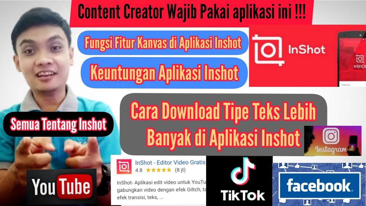 Keunggulan Aplikasi Inshot & Cara Mendownload lebih Banyak Tipe Teks di ...