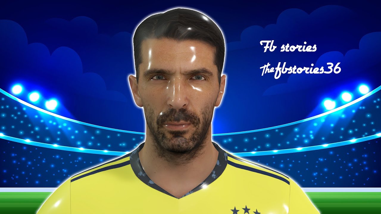 Model Buffon - goalkeeper model - YouTube