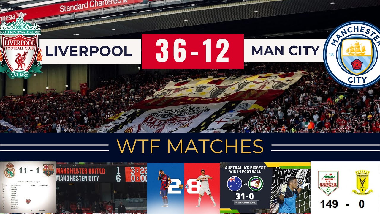 Top 8 Shocking Football Match in History - YouTube