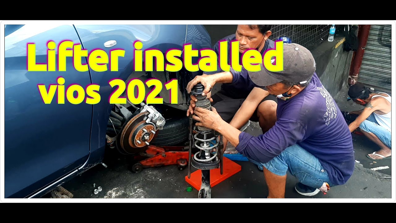 Toyota Vios 2021 Lifter Installed - YouTube