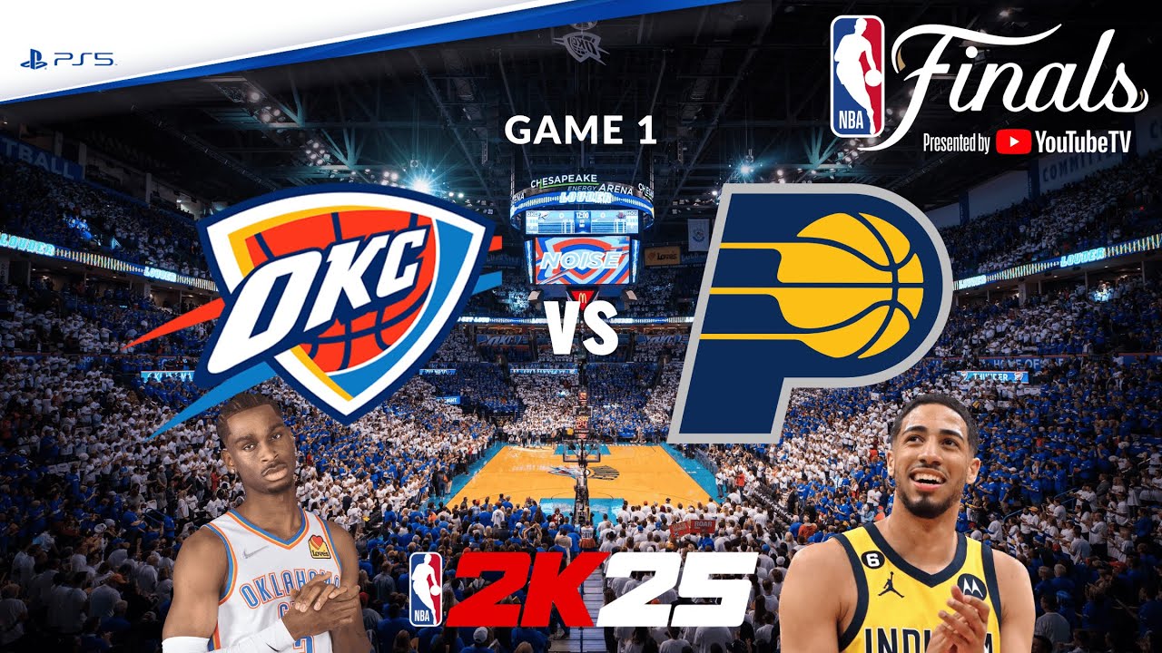 Oklahoma City Thunder vs Indiana Pacers | NBA Finals | NBA 2K25 | PS5 ...